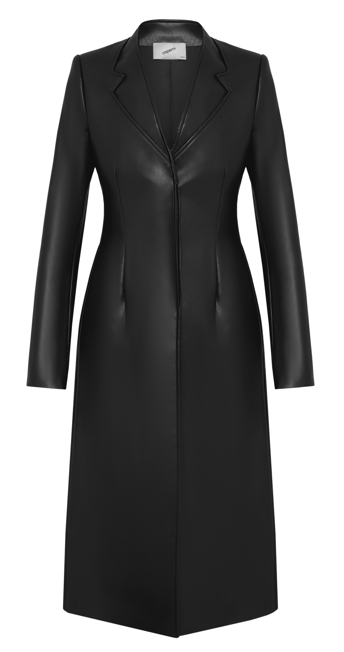 MORE is LOVE | Coperni - Leather Tailored Coat - Coats